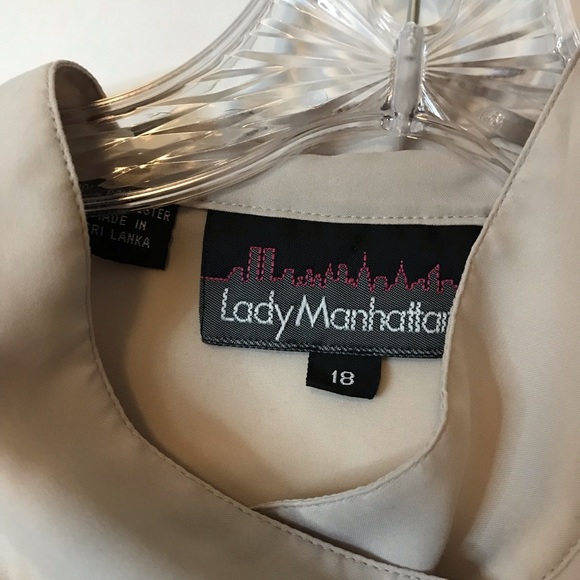 Lady Manhattan | Tops | Vintage Lady Manhattan Blouse | Poshmark
